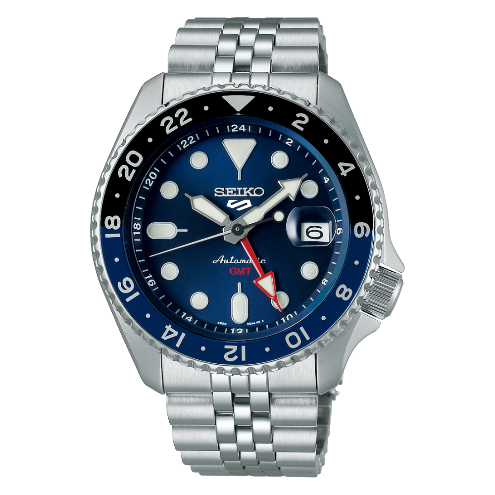 Seiko 5 Automatic G M T Watch SSK003K1 Seiko Boutique Official Seiko 5 Automatic G M T Watch SSK003K1 Seiko Boutique Official